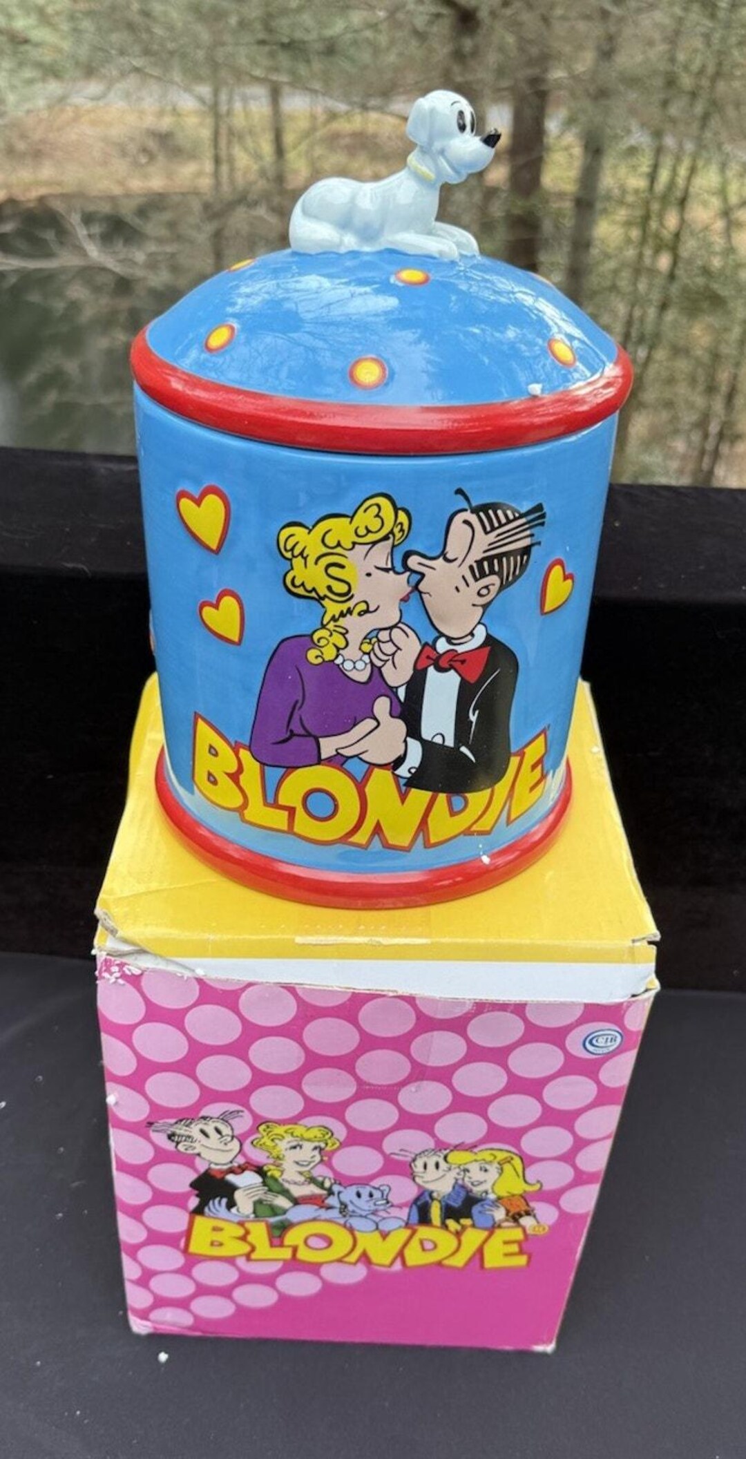 Blondie Comic Strip Cookie Jar Limited Edition Westland Dagwood Daisy