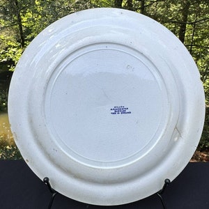 Vintage Blue Willow W.R. Midwinter Burslem 10" Dinner Plate Made in ...