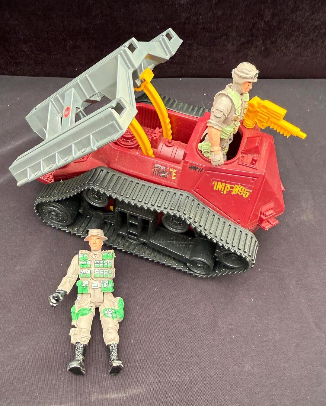 GI Joe Hasbro ARAH Cobra IMP 1988 Missile Tank Vehicle Vintage -generic ...