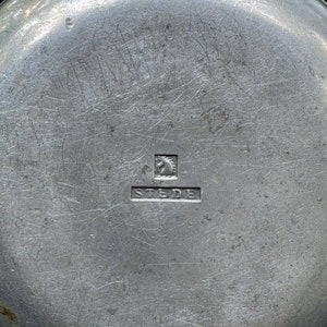 Vintage 1920s Stede Pewter Porringer Dish Horse Head Logo -S6 - Etsy