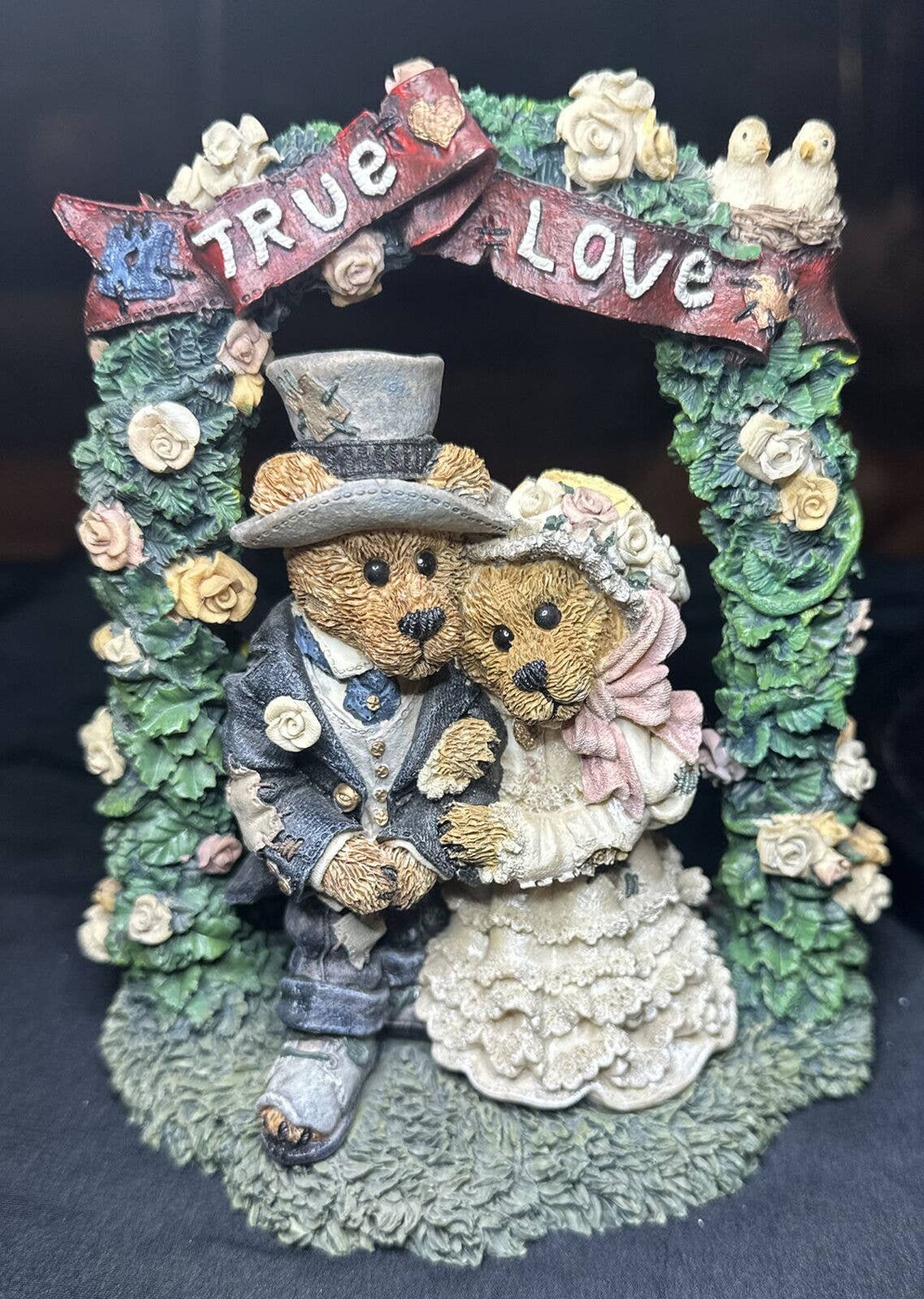 Boyds Bears Grenville and Beatrice True Love Bearstone 2274 Wedding ...