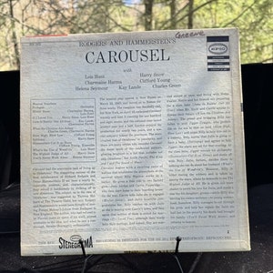 Rodgers & Hammerstein's Carousel Vinyl LP Epic Stereorama BN 563 Very ...