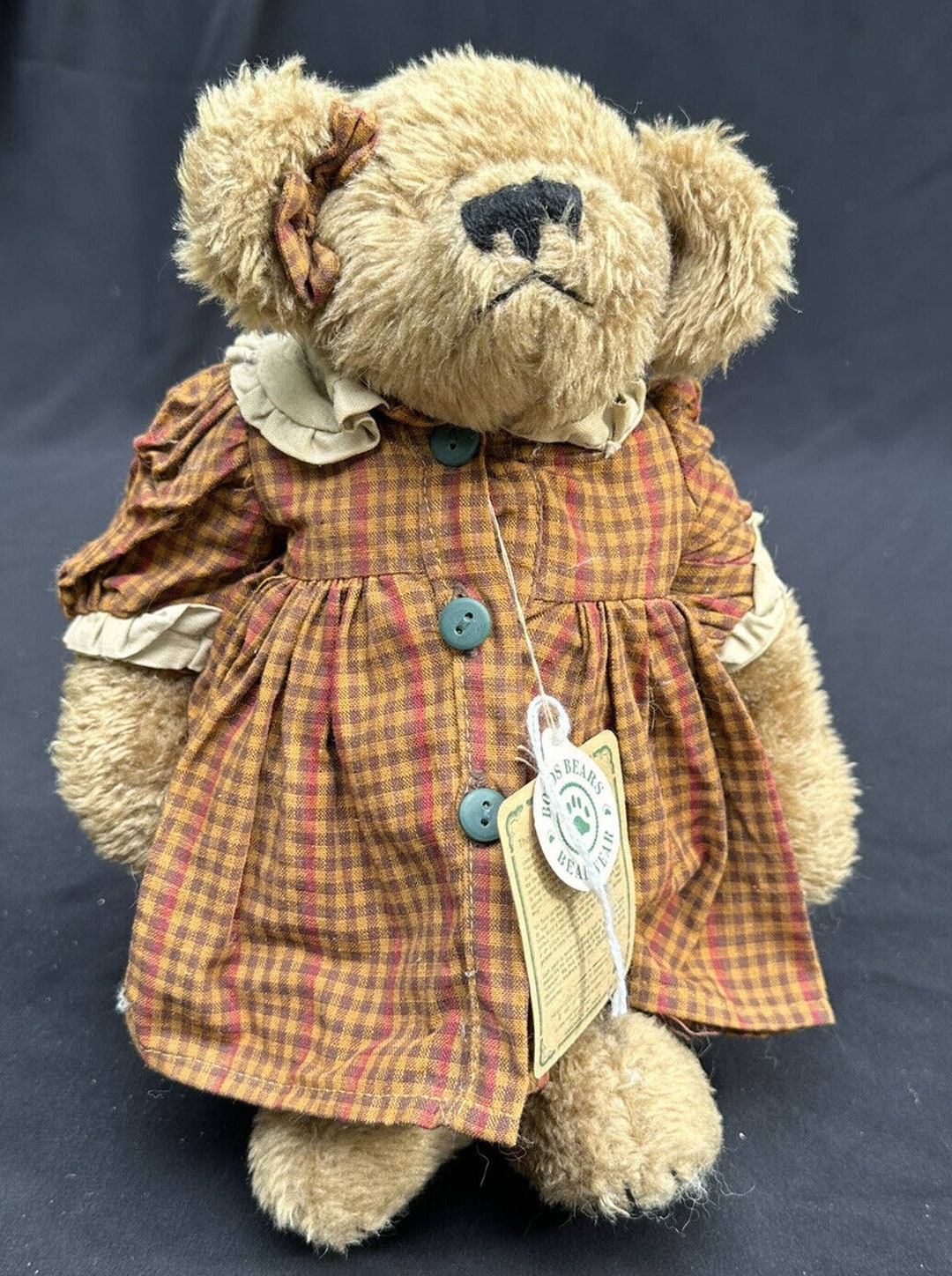 Rare BOYDS BEARS 10 Inch Fully Jointed " LOUELLA Big Ear" With Tags - Etsy