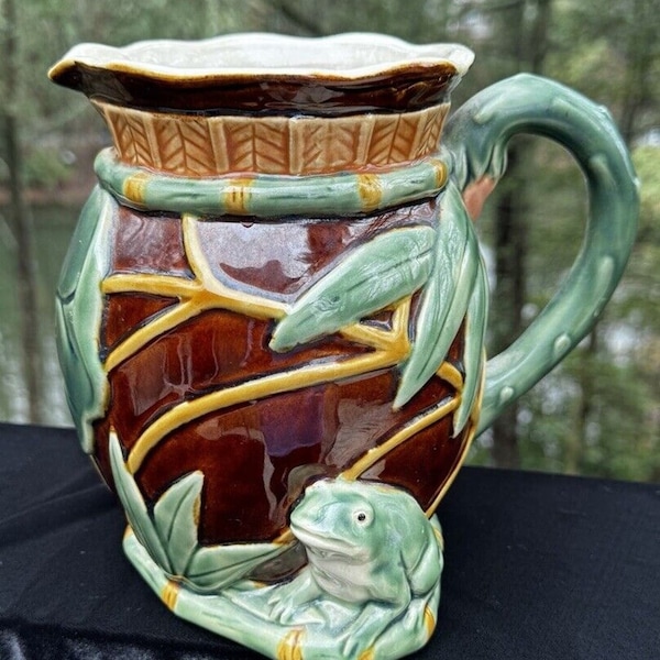 Frog Pitcher - Etsy