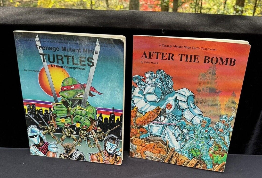 Teenage Mutant Ninja Turtles Other Strangeness & After the Bomb 1985 ...