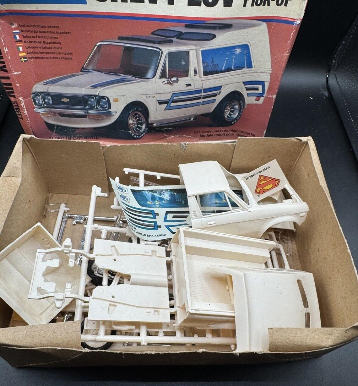 Rare Monogram Chevy Luv Street Pick-up Truck 2251-0100 Model Kit 1/24 ...