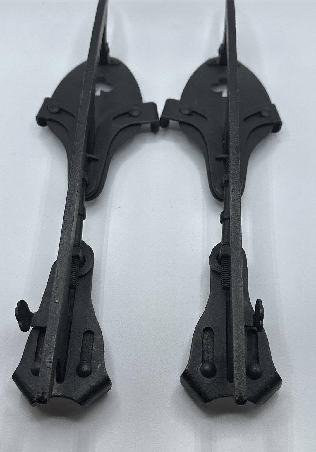 Rare Antique Black Heavy Metal Adjustable Ice Skates 1890 so Neat! 5S ...