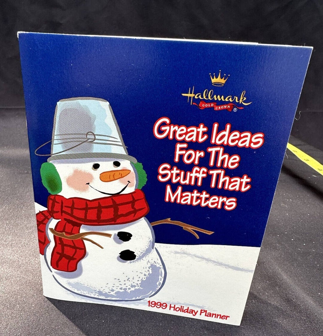 Hallmark Collectible 1999 Holiday Planner Christmas Jan Karon Art ...