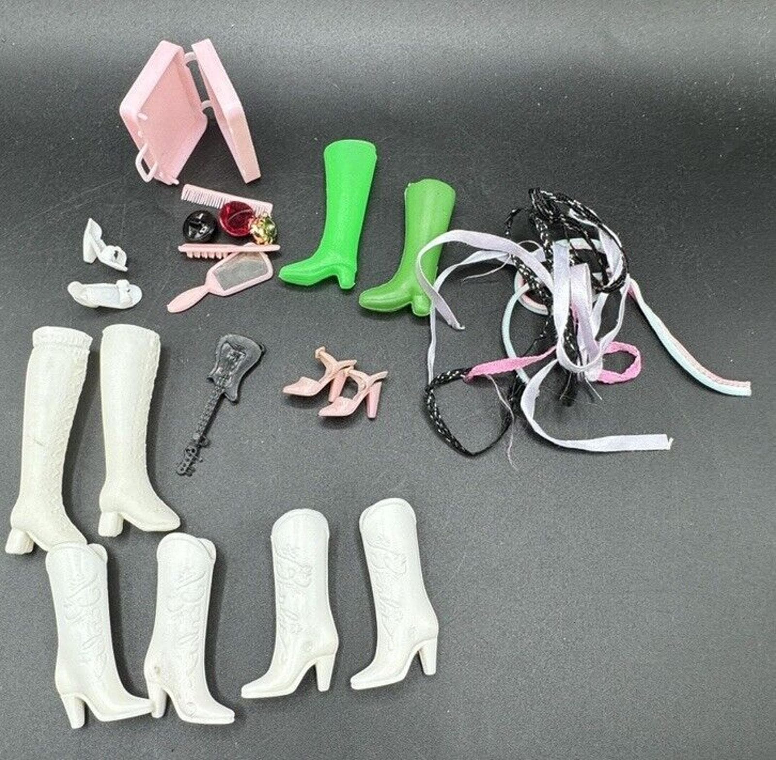 Vintage 1970s-80’s Barbie Designer Cowboy Boot Shoe Accessory Lot Rare ...
