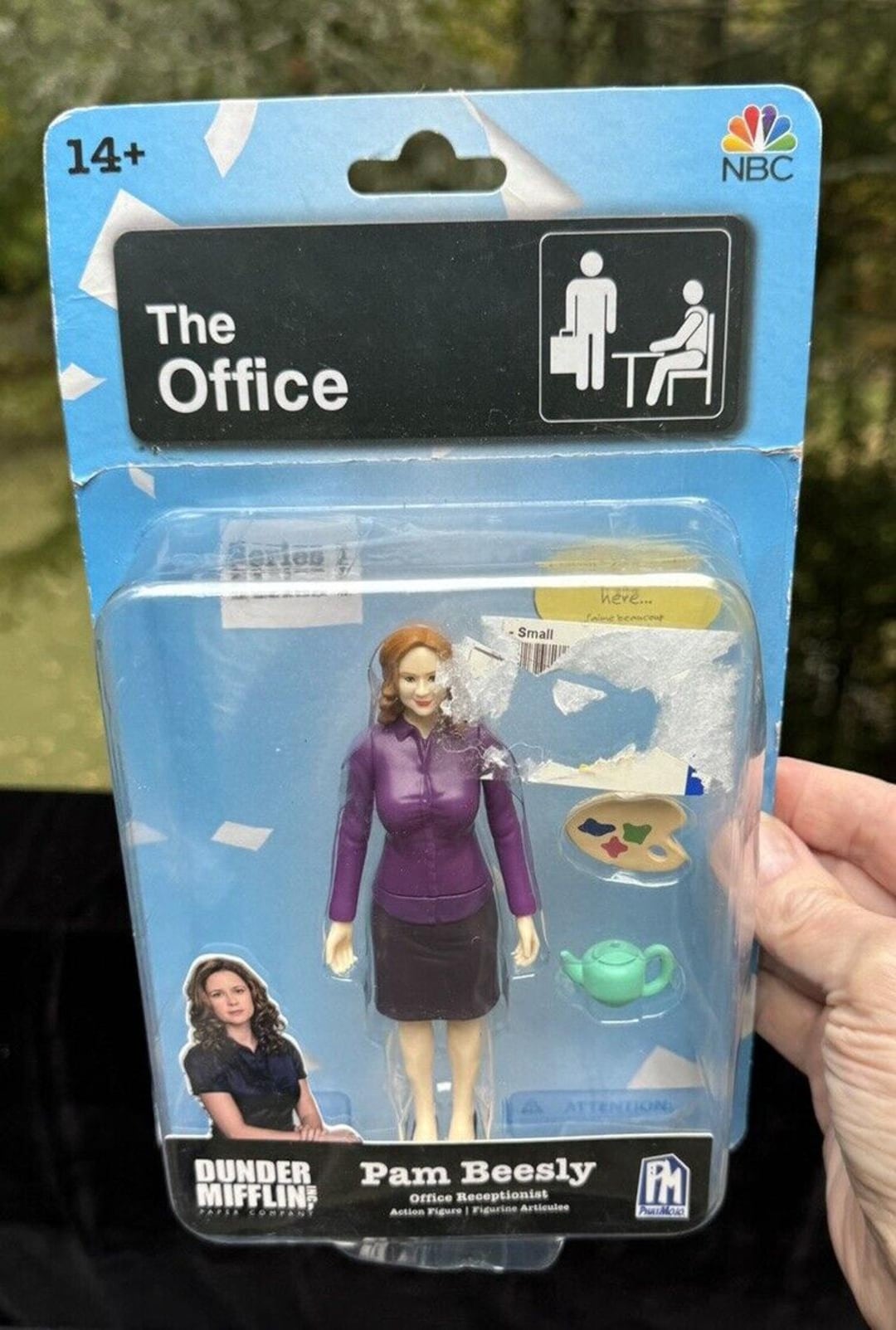 The Office Series 1 Deluxe Collectible Figure Pam Beesly Receptionist ...
