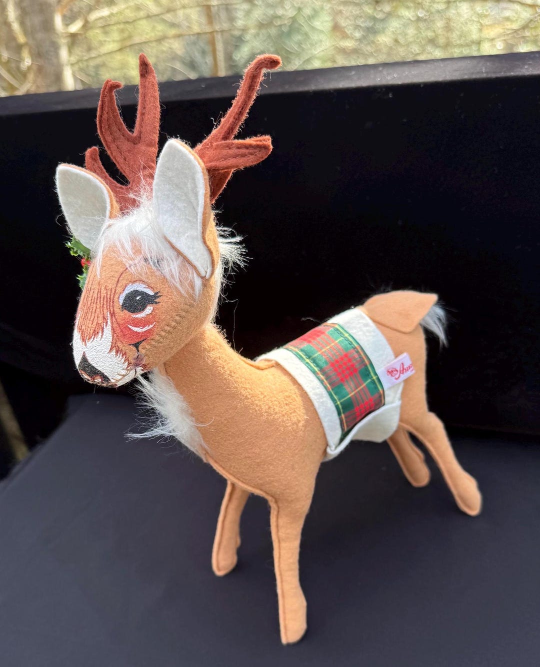 Vintage 1970’s Annalee Reindeer Mobilitee Doll Christmas Decoration 13 ...
