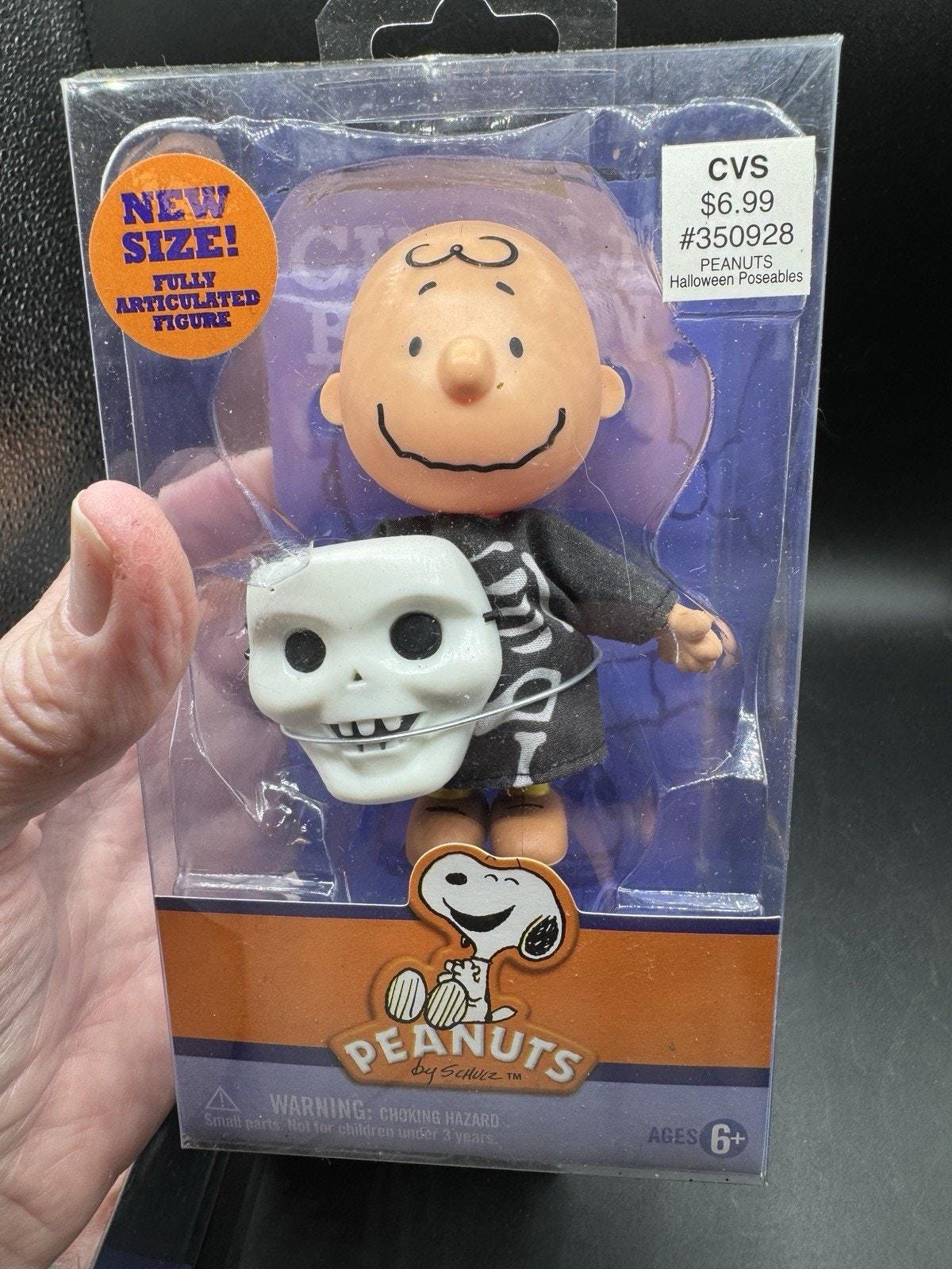 Brand New Peanuts by Shultz Halloween Poseable Figures Complete Set of ...