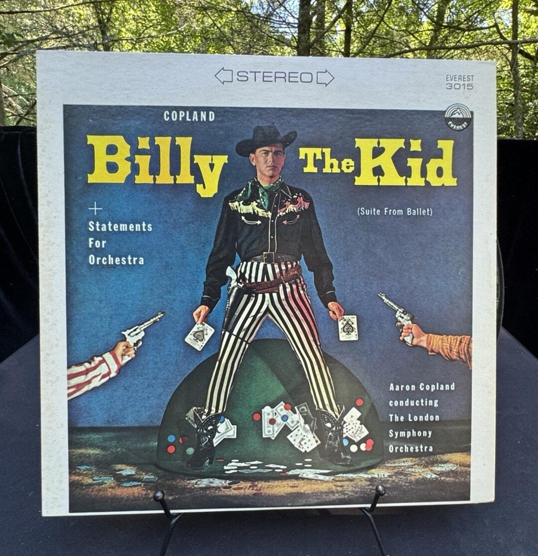 LP Aaron Copland Conducting London Symphony Orchestra - Billy the Kid ...
