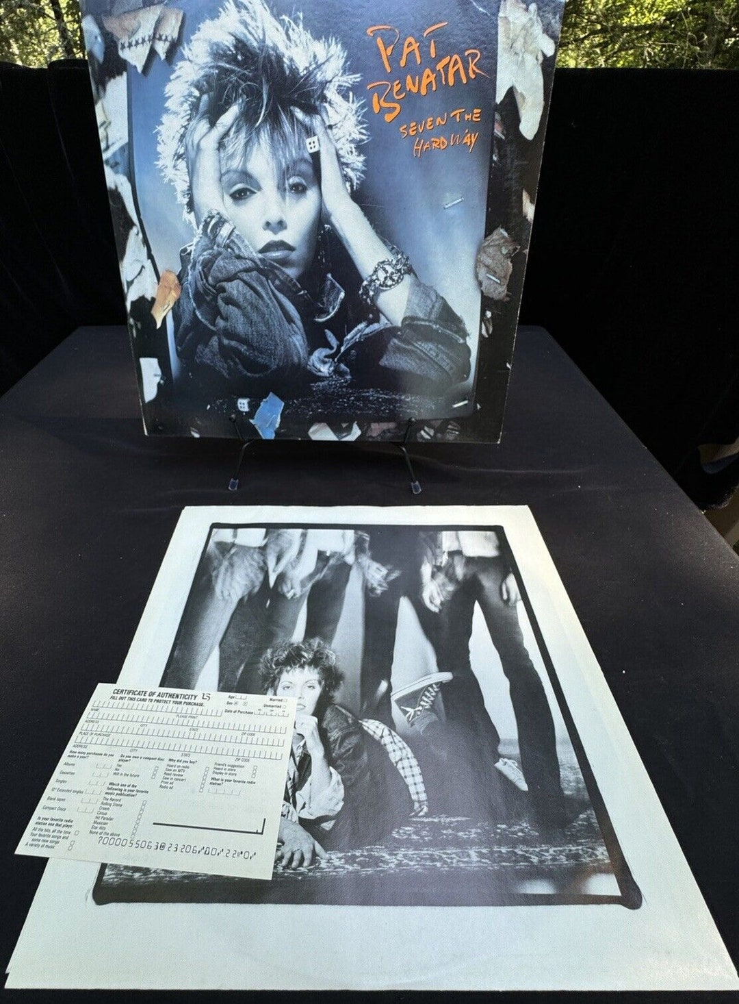 PAT BENATAR: Seven the Hard Way CHRYSALIS 12" Lp 33 Rpm Excellent! W ...