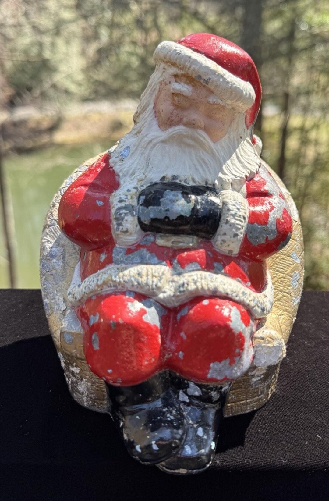 Vintage Banthrico Heavy Cast Metal Santa Claus “city Savings Bank” - Etsy