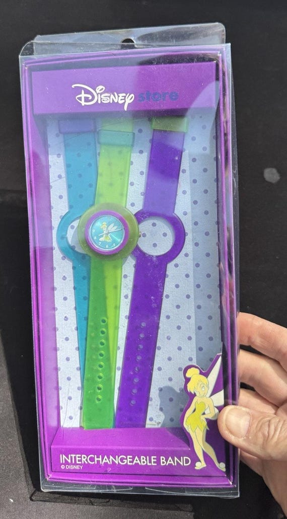 Rare 1990 Disney Store Exclusive TinkerBell Watch Int… - Gem