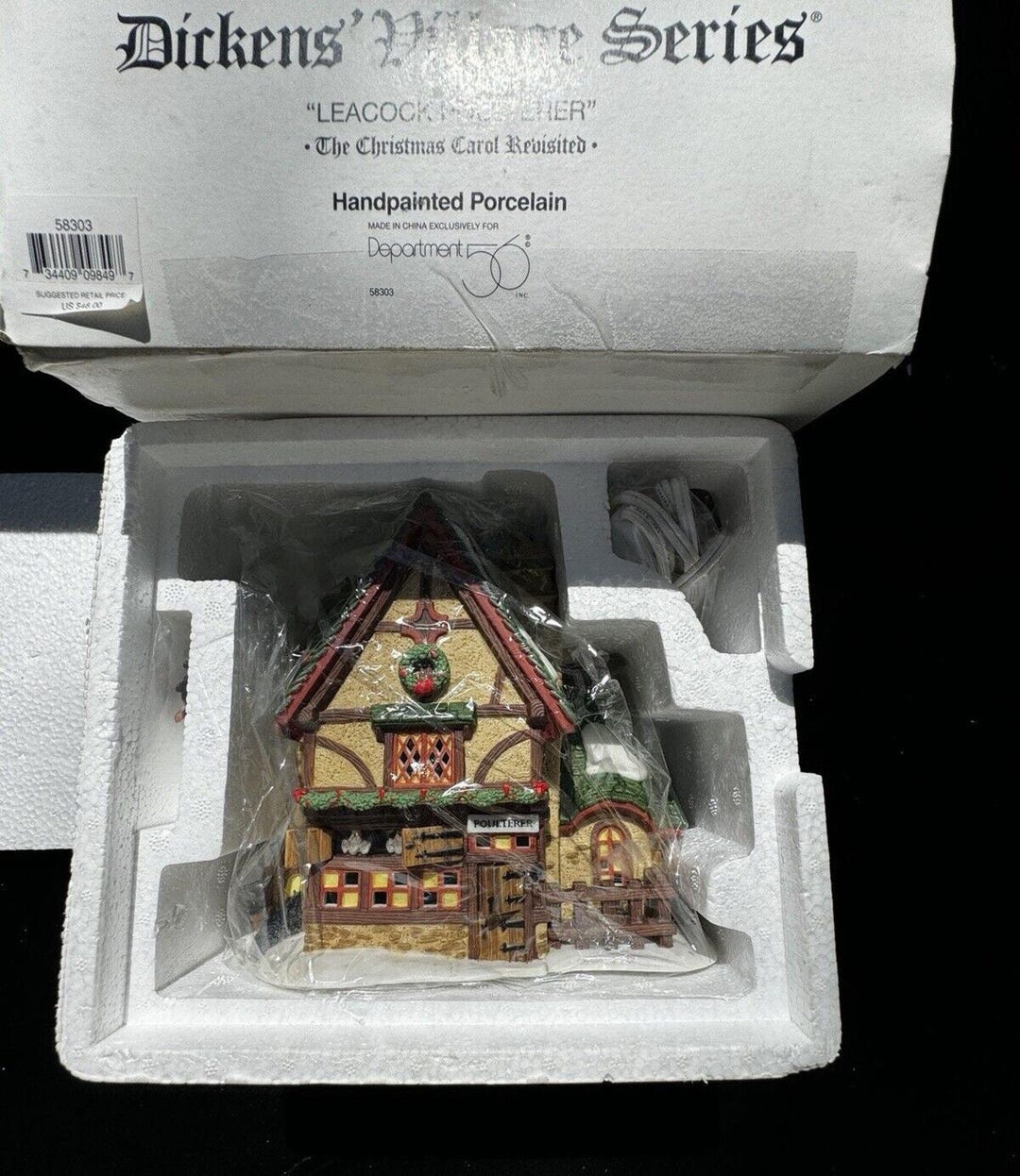 Department 56 Dickens Village Leacock Poulterer 1288025 Brand New in ...