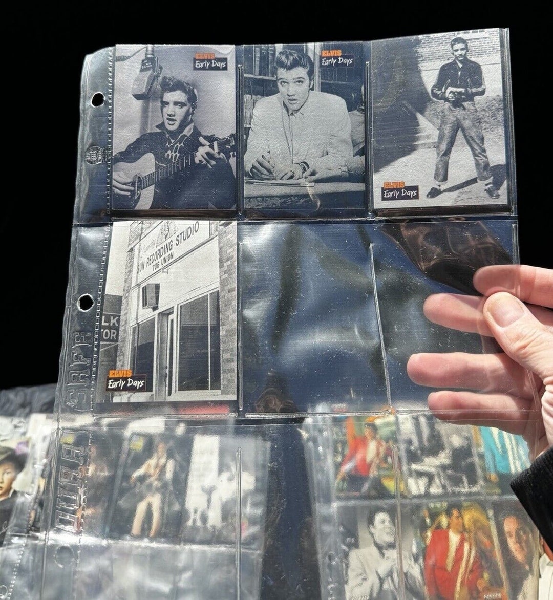 1992 1993 the Collection Cards - Elvis Presley Early Days 4 Cards - Etsy