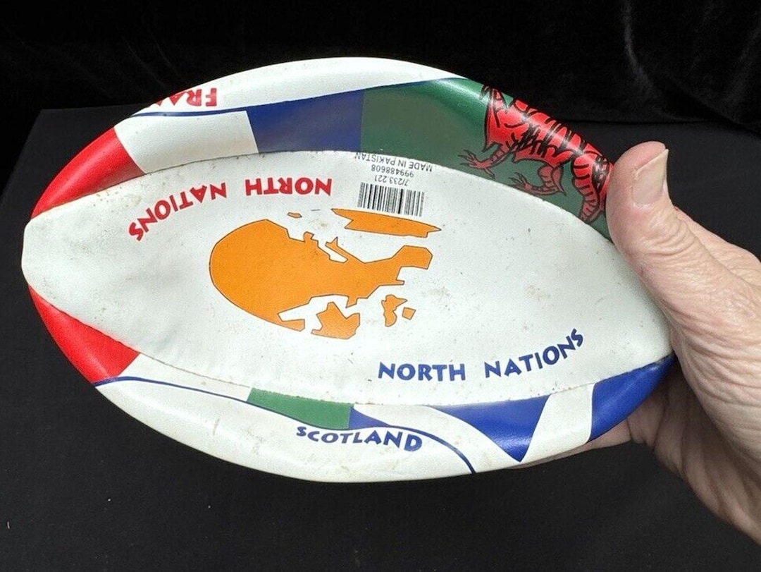 Kipsta Decathlon Deflated Rugby Ball North Nations Wales Ireland -C4 - Etsy