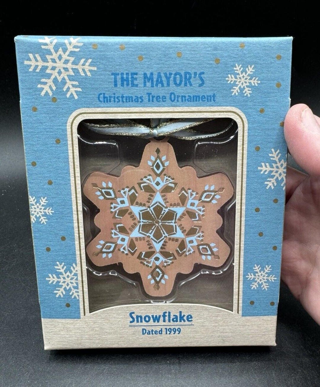 Vtg Hallmark Crown Center 1999 Snowflake Mayor’s Christmas Tree ...