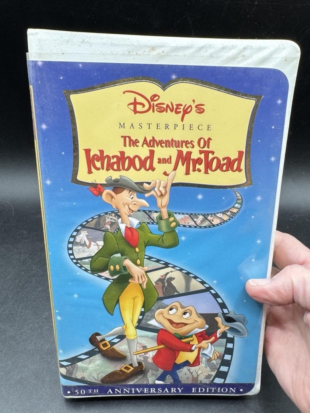 The Adventures of Ichabod and Mr. Toad Disney’s Masterpiece 50th VHS ...