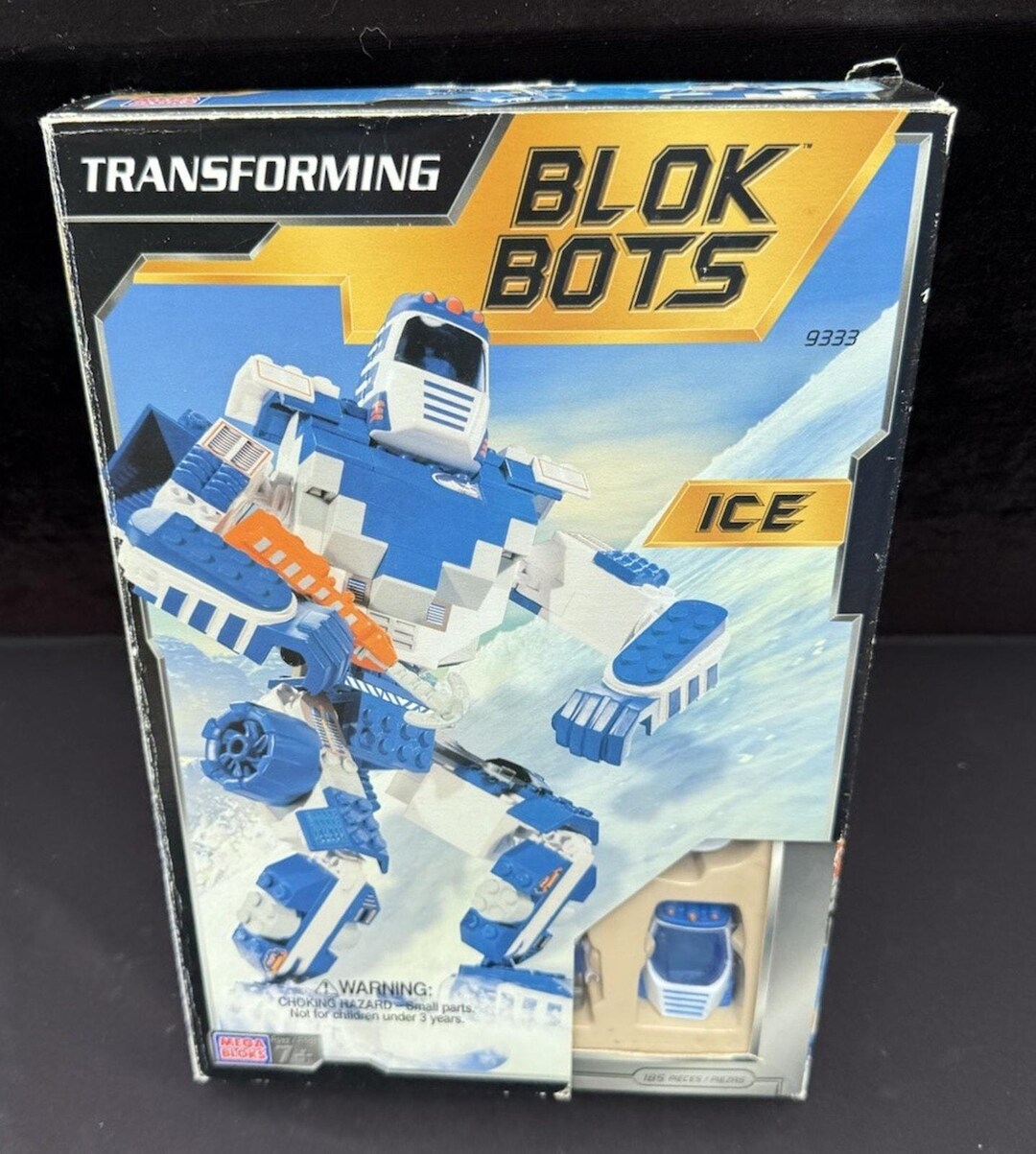 Vtg 2000 Mega Bloks Transforming Blok Bots 9333 Ice Bldg Set Mint in ...