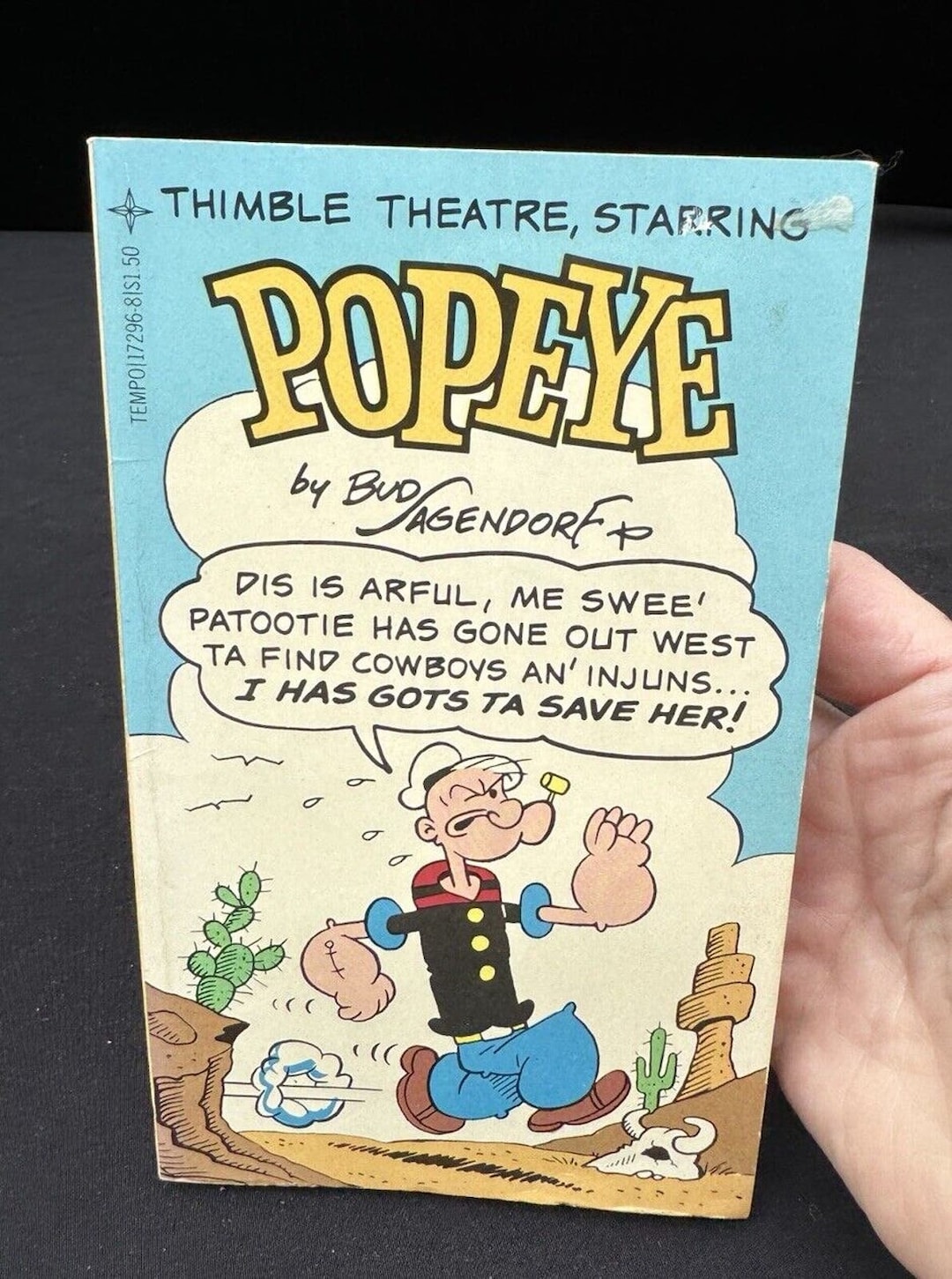 Popeye by Bud Sagendorf 1979 Tempo Books Paperback Thimble Theatre Nice ...
