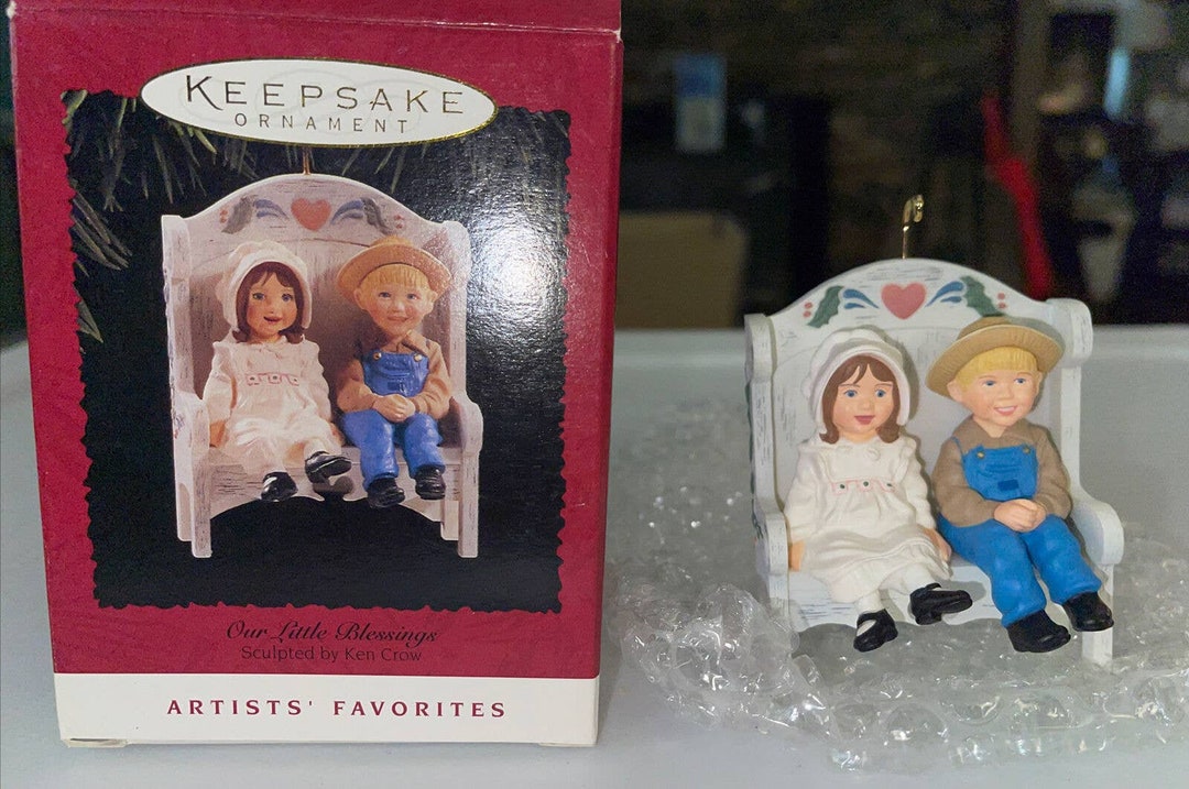 NEW! Hallmark Ornament Our Little Blessings 1995 Artists' Favorite Ken ...