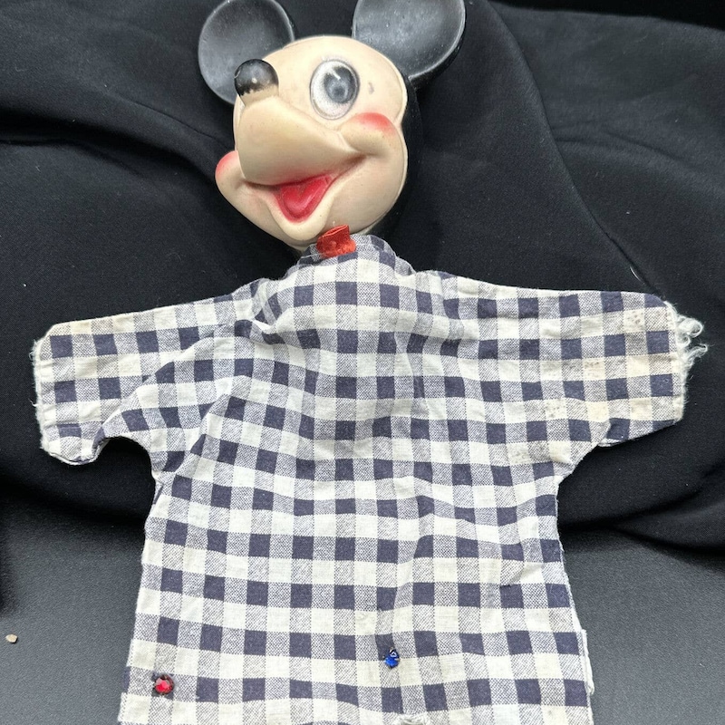 Mickey Mouse Hand Puppet - Etsy