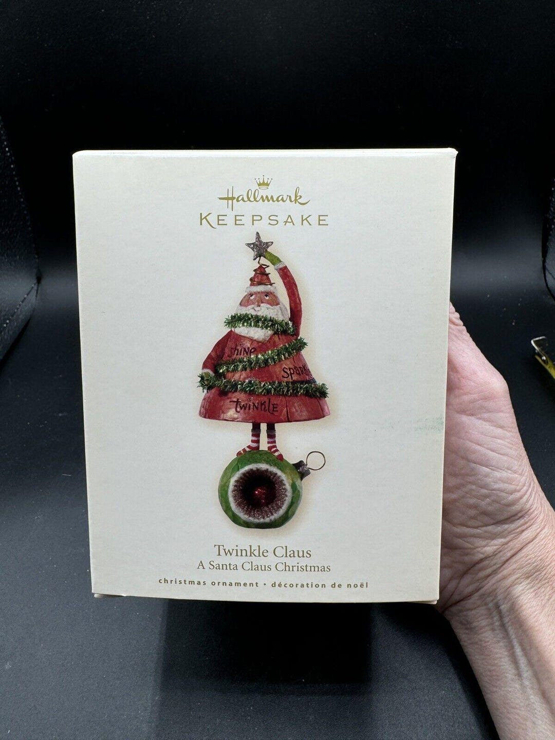 Hallmark Keepsake Ornament Twinkle Claus Santa Claus Christmas New ...
