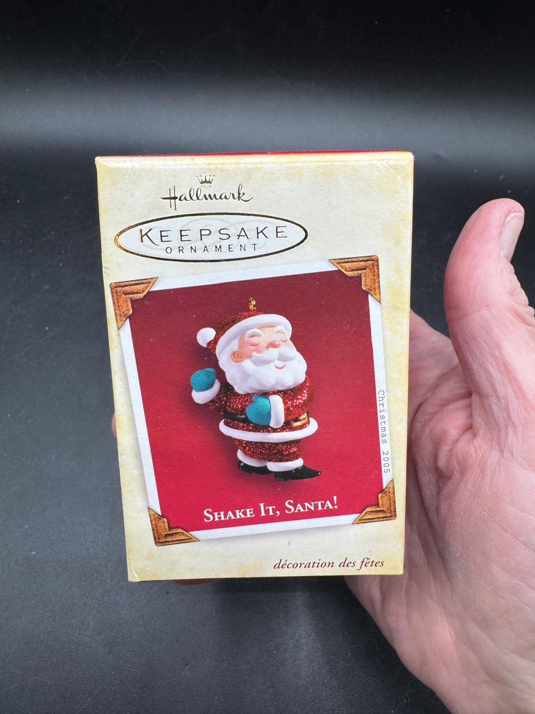 2005 Hallmark Shake It, Santa! Dancing Santa Clause Christmas Ornament ...
