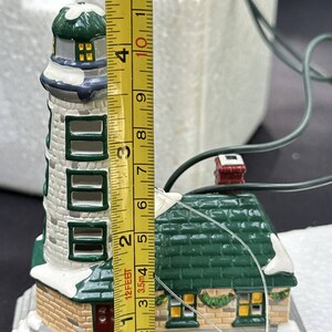 VTG Department 56 Lighthouse Snow Village Lighted Ornament 98635 ...