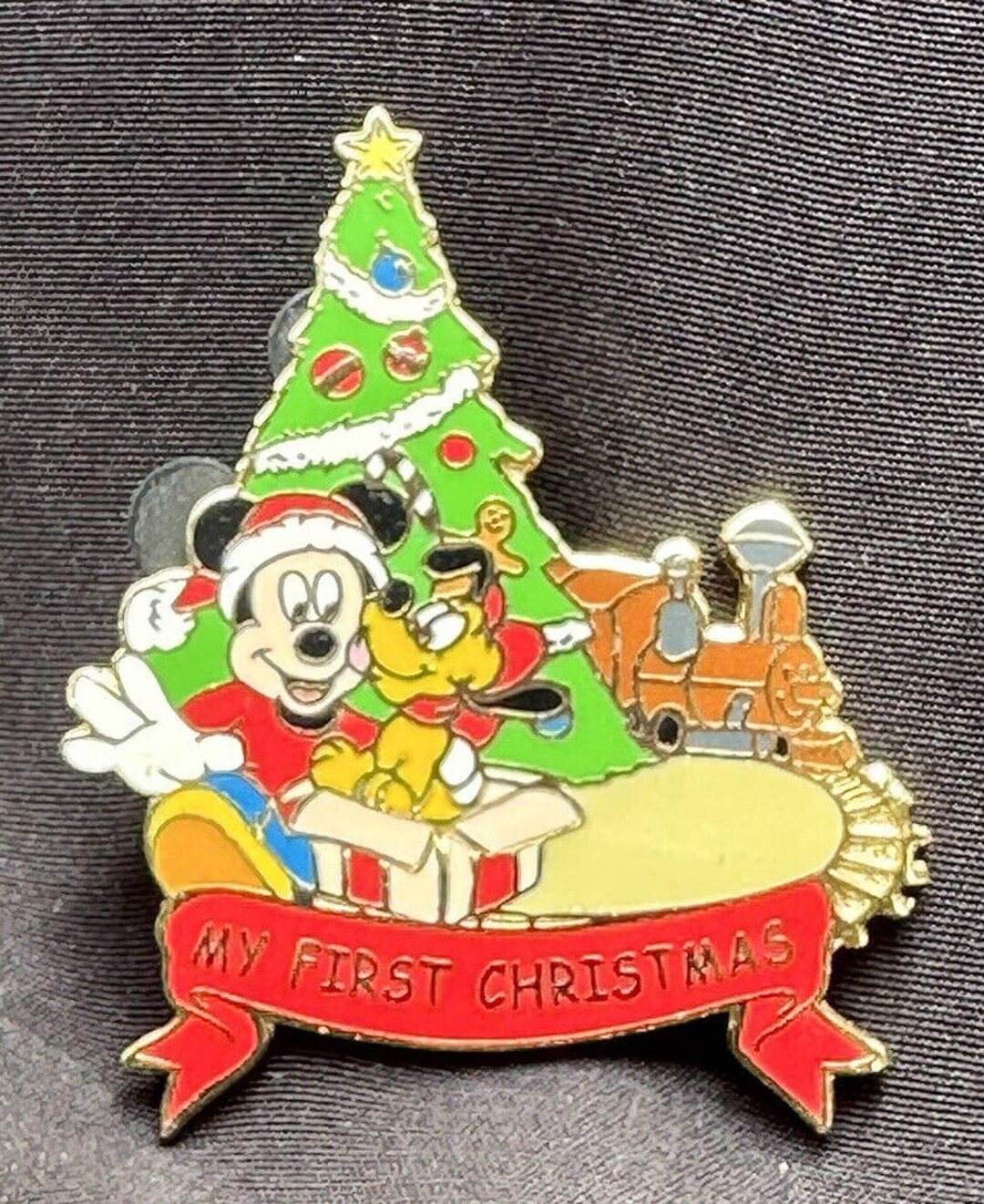 2003 MICKEY MOUSE and PLUTO My First Christmas - Disney Premium Trading ...
