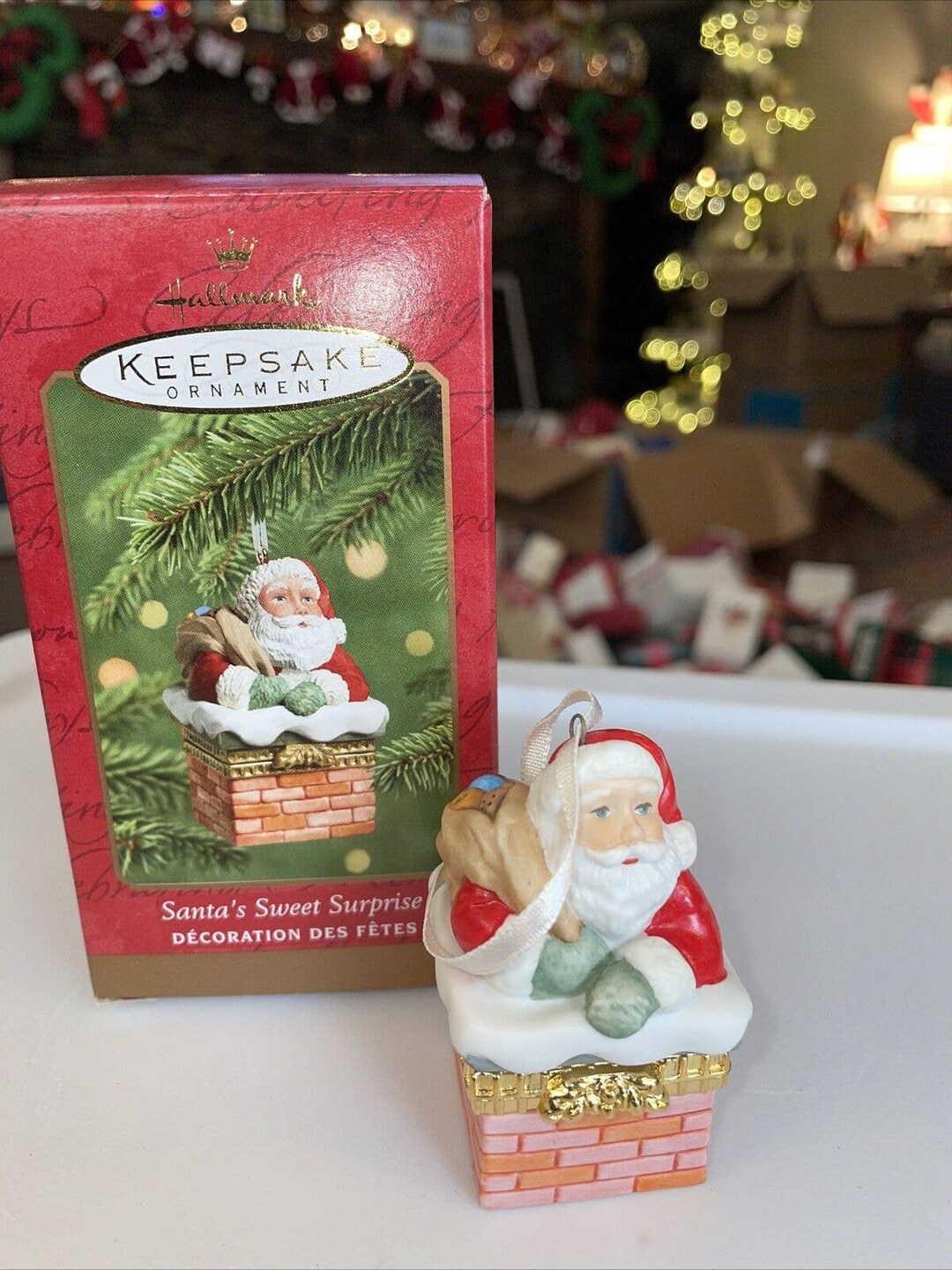 Brand NEW! 2001 Santas Sweet Surprise Hallmark Keepsake Ornament. A - Etsy
