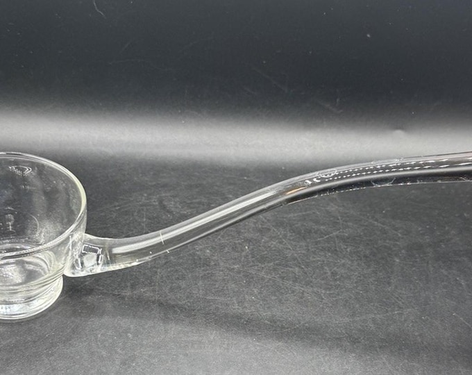 UNIQUE VINTAGE FIND Clear Glass Mayonnaise Bowl/ Sauce Dish With Glass ...