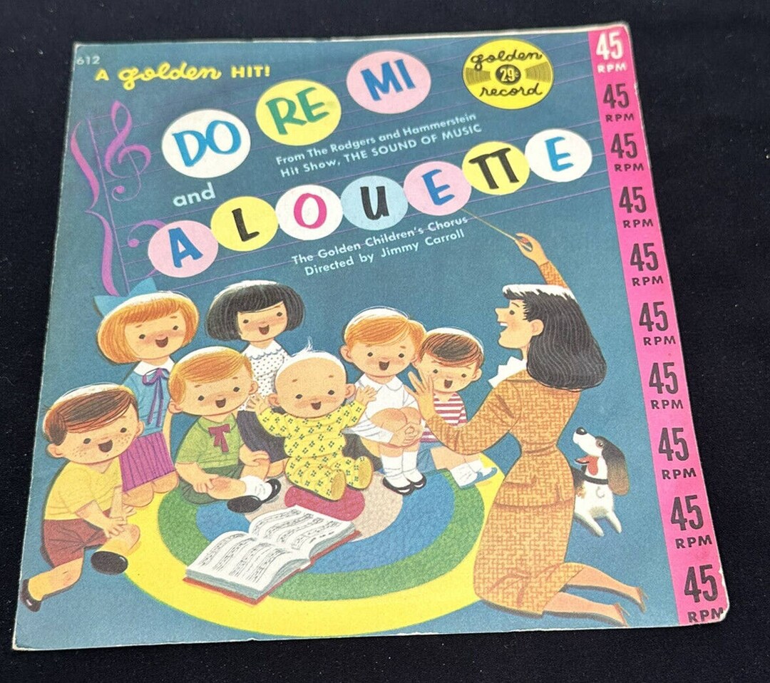 Do Re Mi ALOUETTE the Golden Children Chorus Golden Records 612 - Etsy