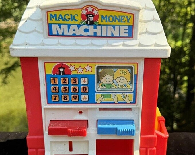 Fisher Price Magic Money Machine Cash Register Atm Machine Toy - Etsy