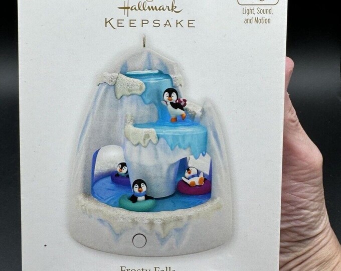Brand NEW! Hallmark Keepsake “frosty Falls” MAGIC Christmas Ornament ...