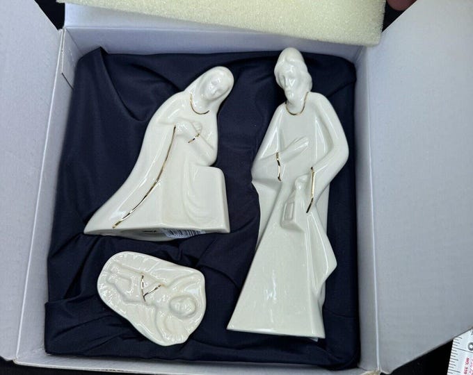 Vintage Mikasa Fine Porcelain Christmas Holy Night Nativity China in ...