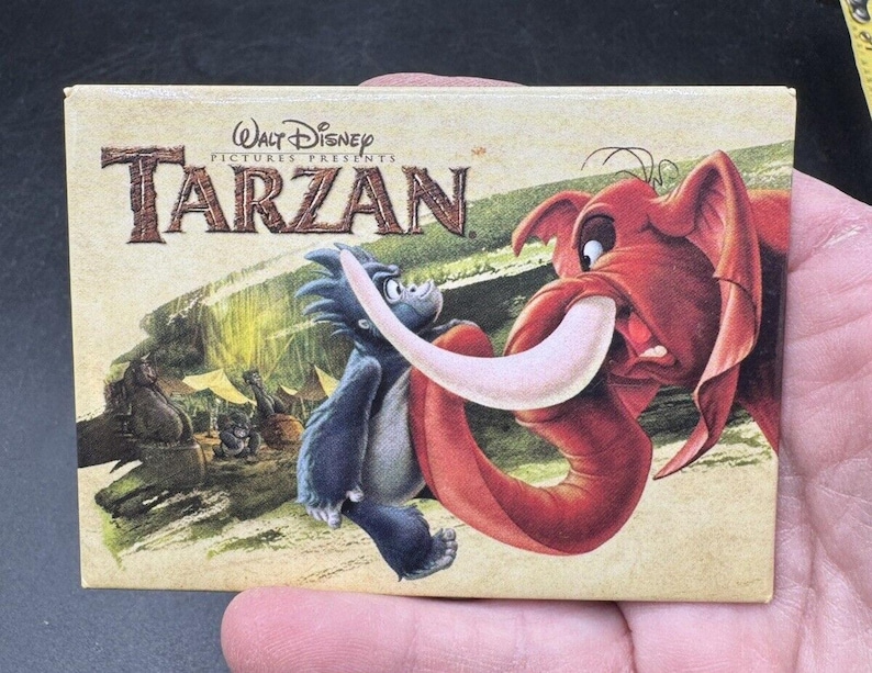 WDW Cast Member Exclusive Disney Store Movie Tarzan Movie Pin Back ...