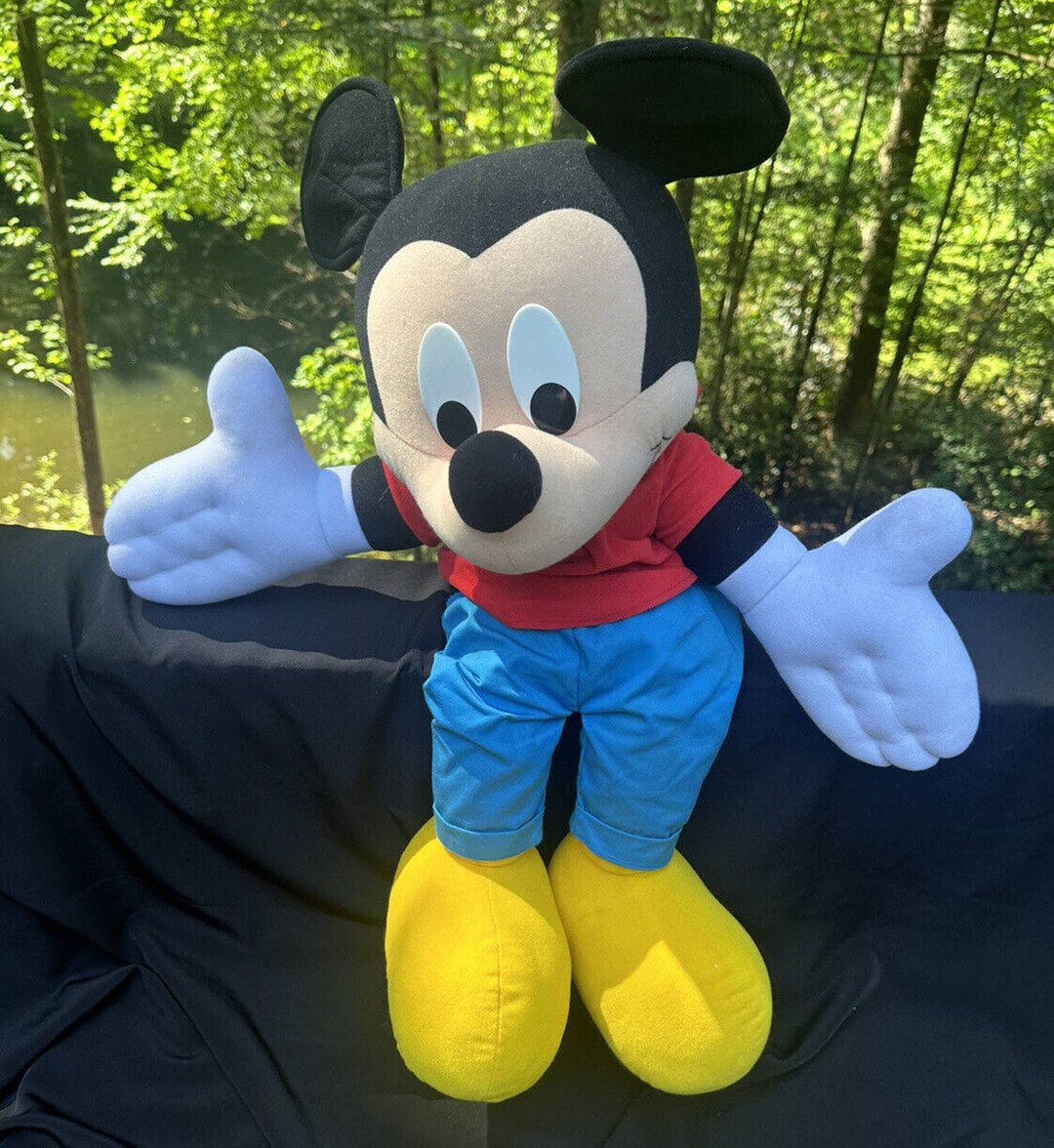 Jumbo Disney MICKEY MOUSE Shelf Sitting TALKING Mattel Works -adult ...