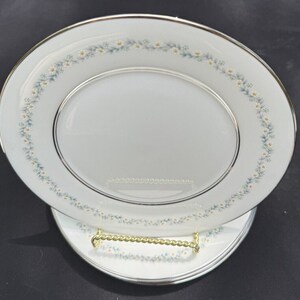 5 Holyoke Bone China by Oxford Div of Lenox White Daisies 8” Salad ...