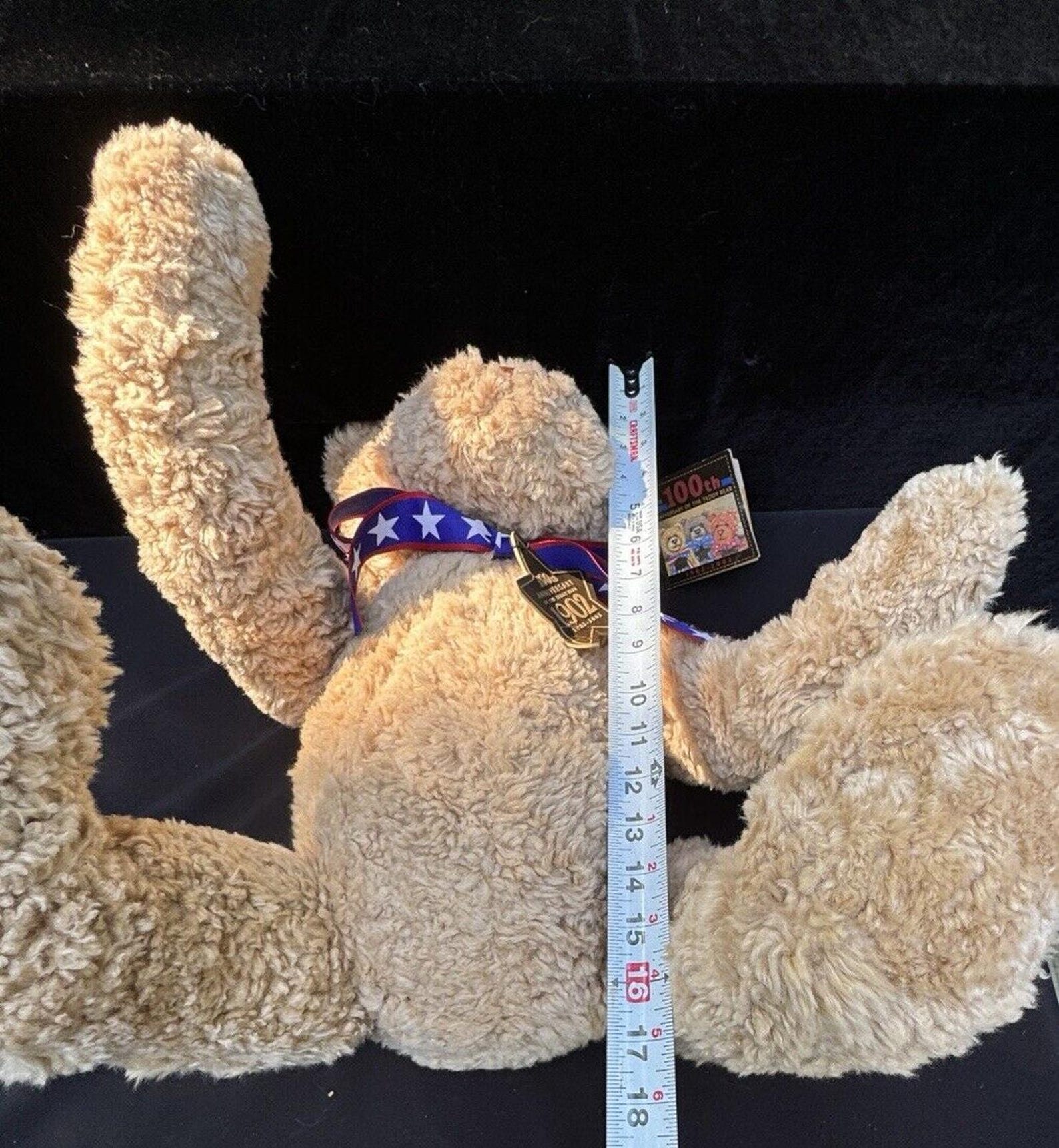 Vintage Gund Wish Bear 2002 100th Anniversary 26" Teddy Bear Original ...