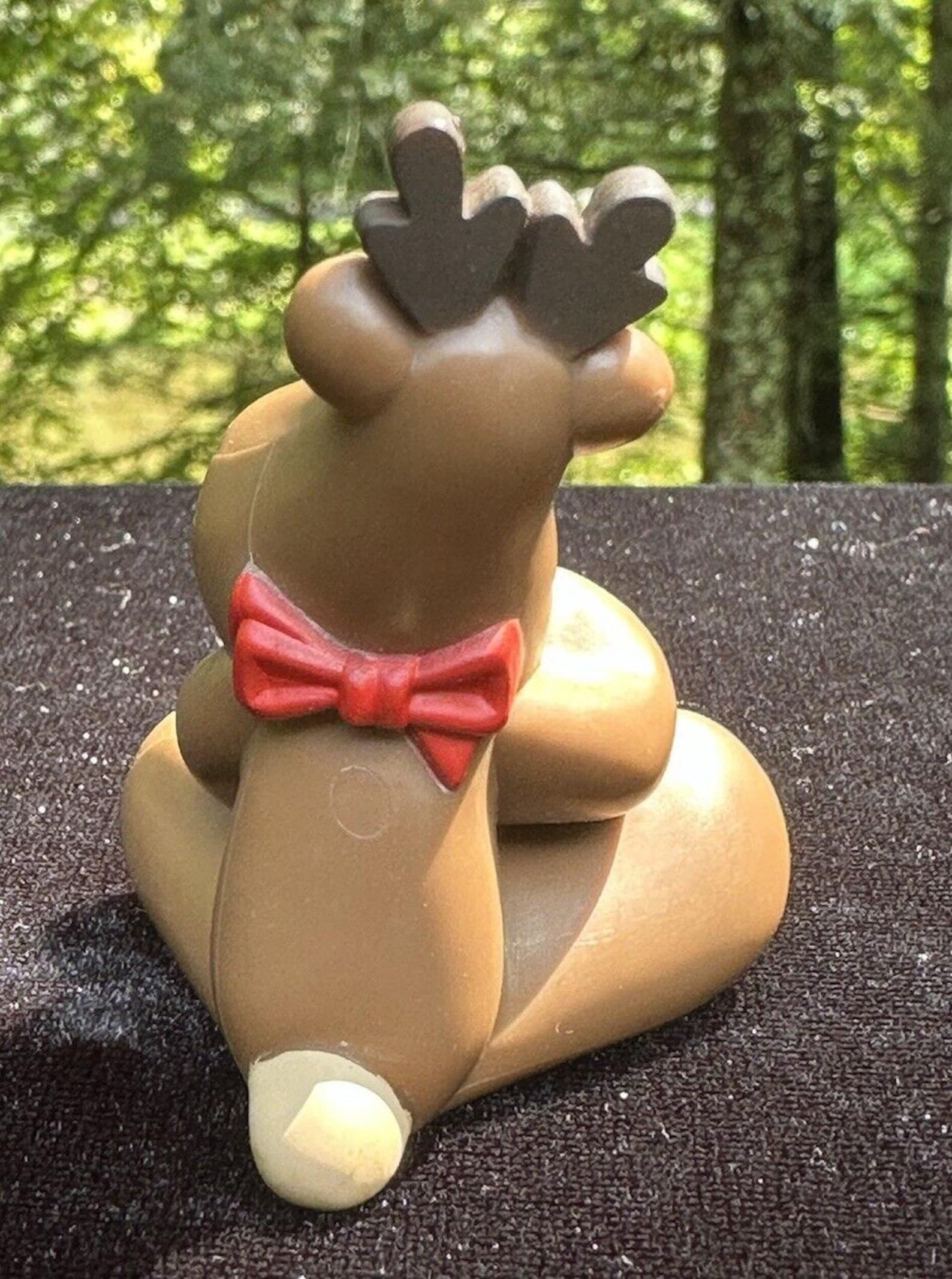 Rodney Reindeer Hallmark Merry Miniature Christmas Figurine 1986 -BA - Etsy