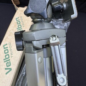 Vintage 1960’s Velbon Tripod TGK -3 Tripod New in Box! Made in USA W ...