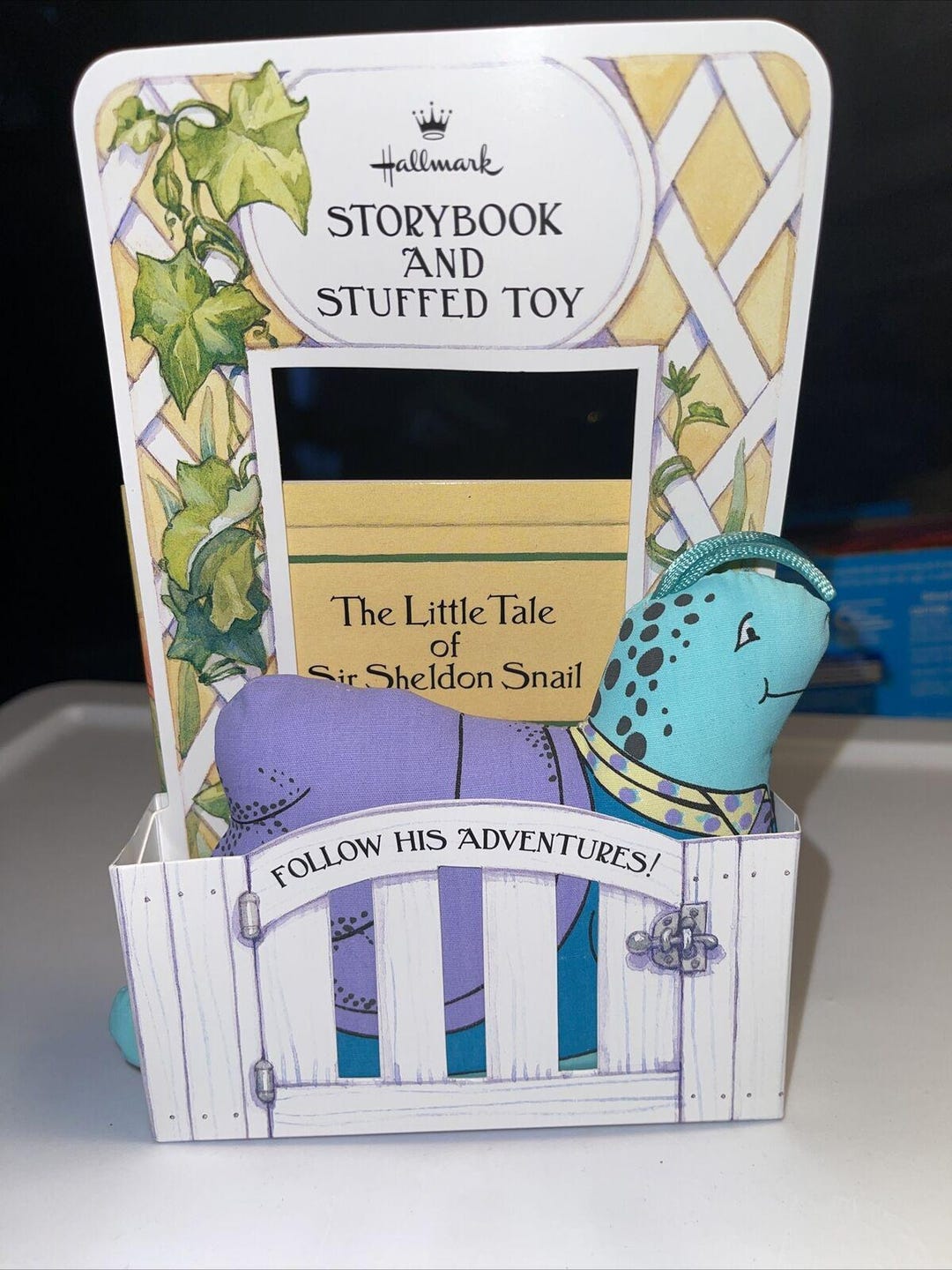 Rare Hallmark Storybook & Stuffed Toy the Little Tale of Sir Sheldon ...