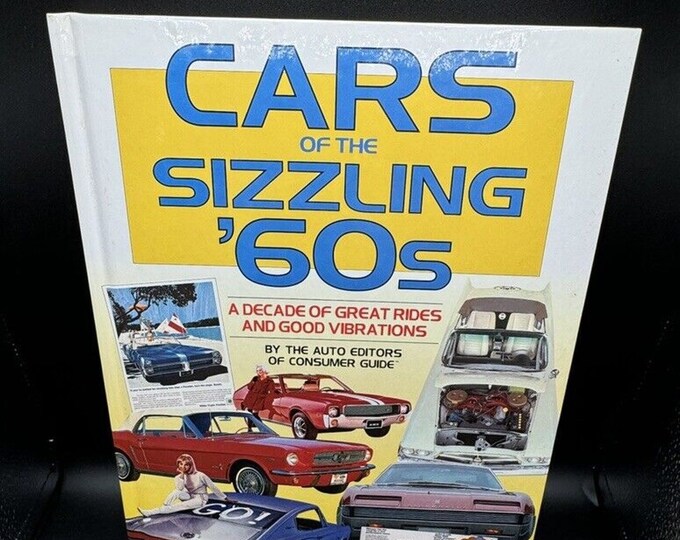 Cars of the Sizzling 1960 A Decade of Great Rides Amazing Photos! 1997 -bk34 - Etsy