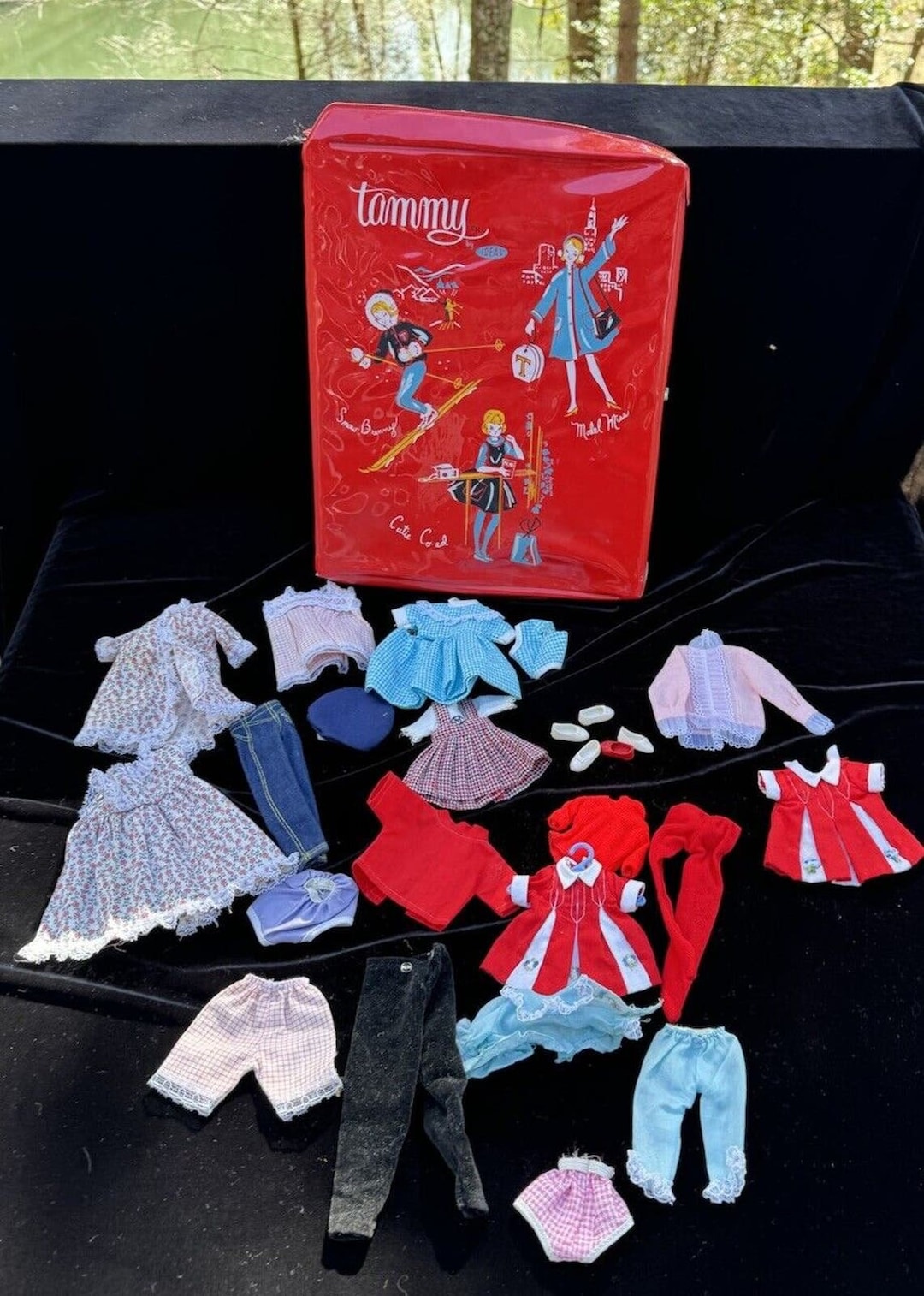 Vintage 1960s Ideal Tammy Doll Case & Clothing Lot - Rare Pieces! - Etsy
