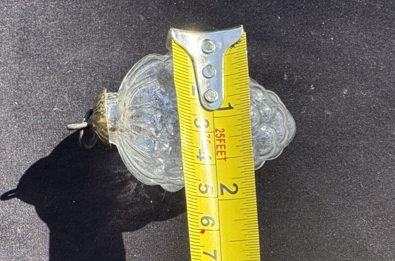 Antique Kugel Mercury Blown Glass Grape Cluster Ornament Victorian ...