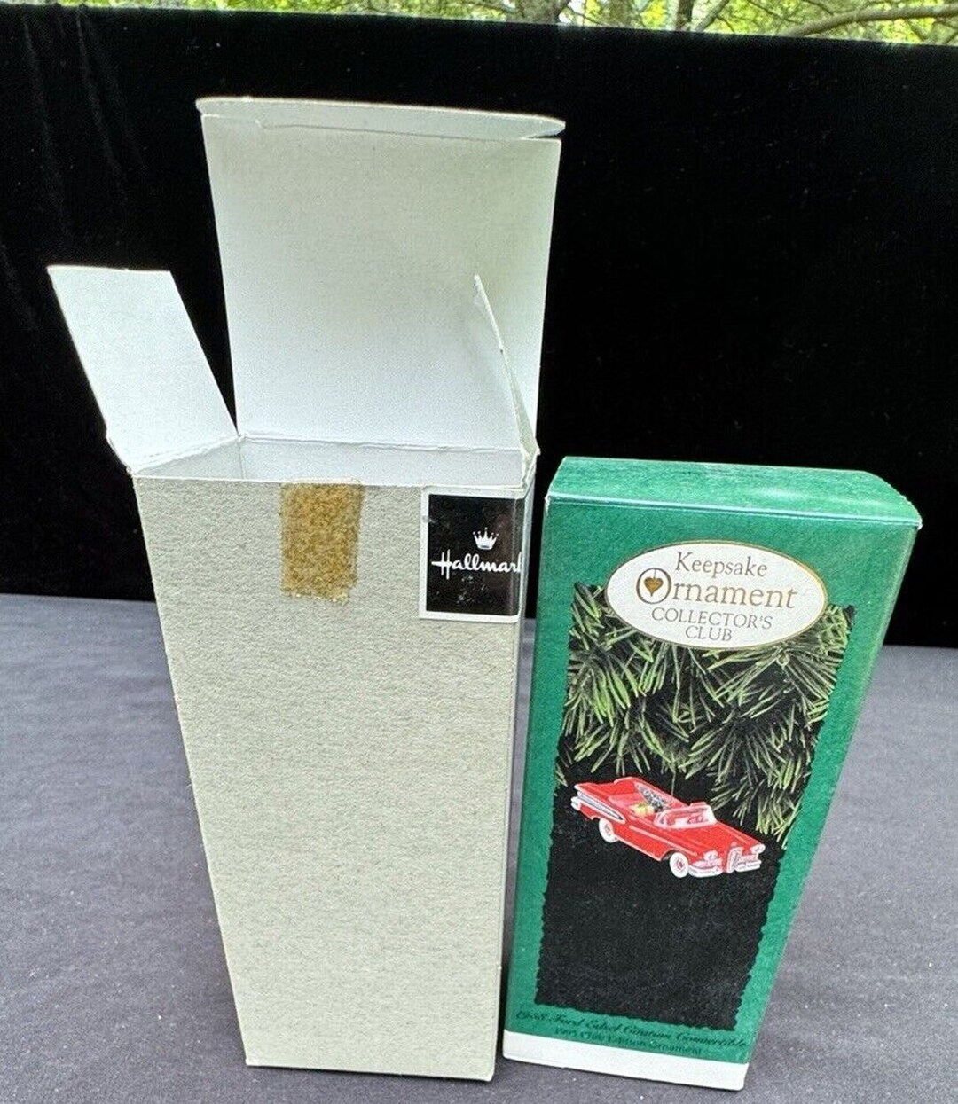 Hallmark Ornament 1958 Ford EDSEL CITATION Convertible 1995 KOCC Club ...